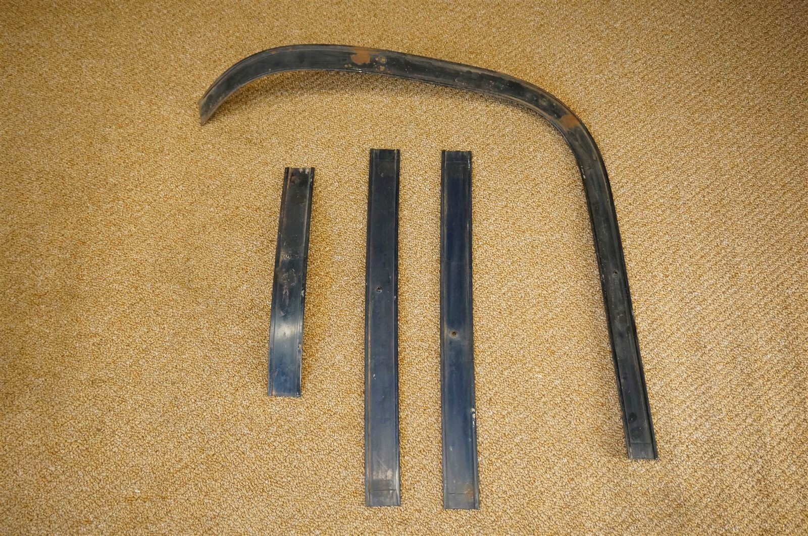 Original 1963 Corvette Split Window Rear Inner Glass Trim Backlight ...