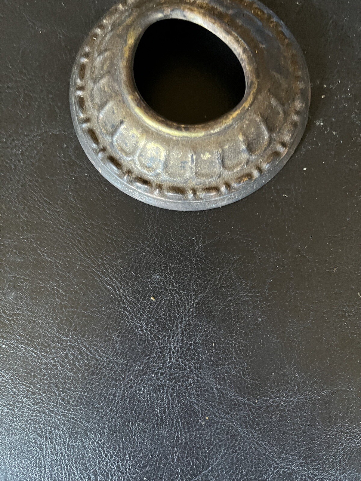 ANTIQUE ORNATE BRASS LAMP PART, ESCUTCHEON Vintage | eBay