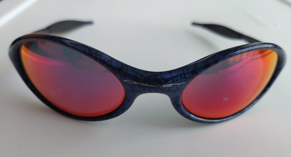 Vintage Oakley EYE JACKET 5.56 FMJ dennis rodman Red Iridium Vintage Oakley EYE JACKET 5.56 FMJ dennis rodman Red Iridium
