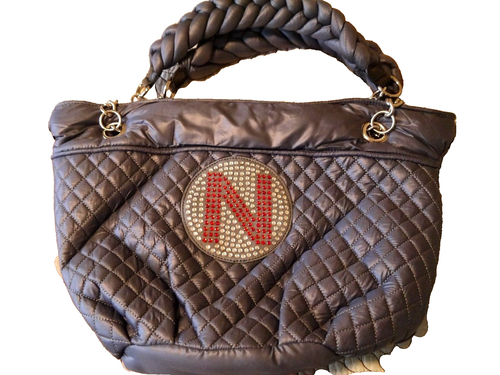 University of Nebraska Big Red N -Women's Hobo Huskers Gray Handbag ...