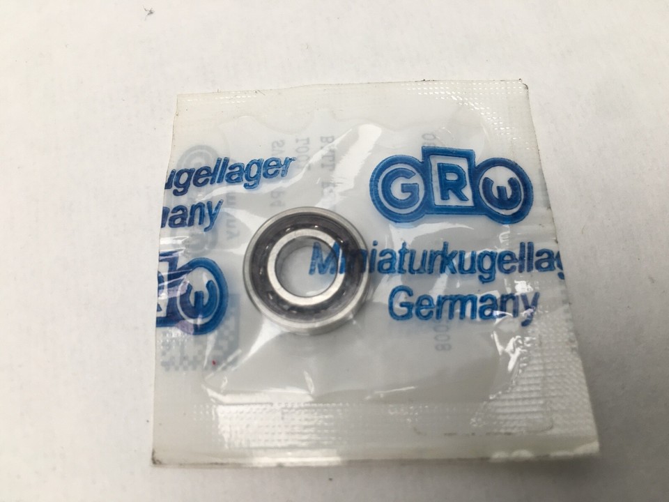 GRW SV686 P4 D15 GPR AC1TA Angular Contact Bearing 6x13x3.5 mm Spindle ...