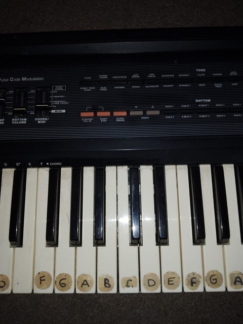 Casio Casiotone CT-640 Piano Electronic Portable Keyboard Vantage 1980s ...