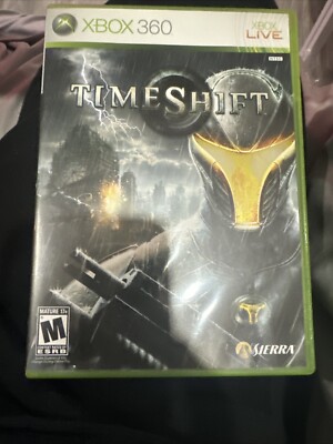 TimeShift (Microsoft Xbox 360, 2007) CIB Complete w/ Manual Tested Mint ...