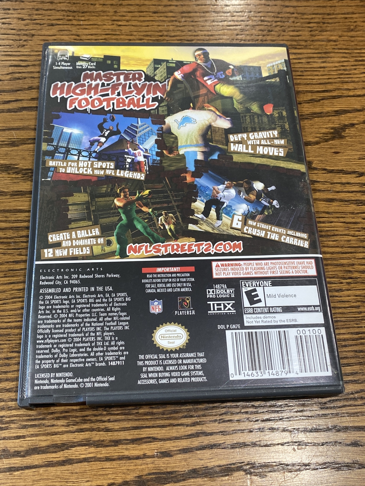 NFL Street 2 (Nintendo GameCube, 2004) for sale online | eBay