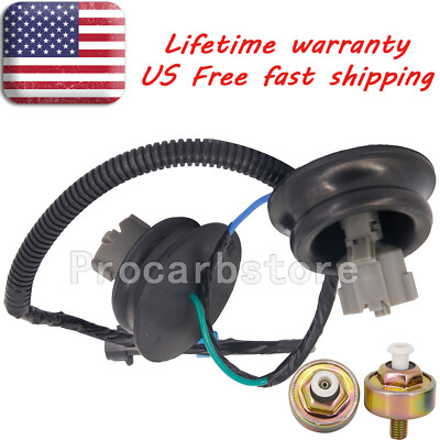 2Pcs Knock Sensor For GM LS1 LQ4 LQ9 6.0 5.3 5.7 Knock harness 12601822 ...