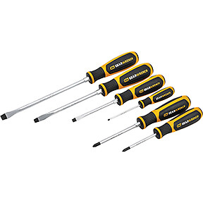 6 Pc. Combination Dual Material Screwdriver Set | eBay