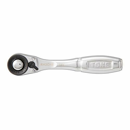 TONE RH2CHS 1/4 Square Drive 60 Teeth Short Handle Ratchet NEW from ...