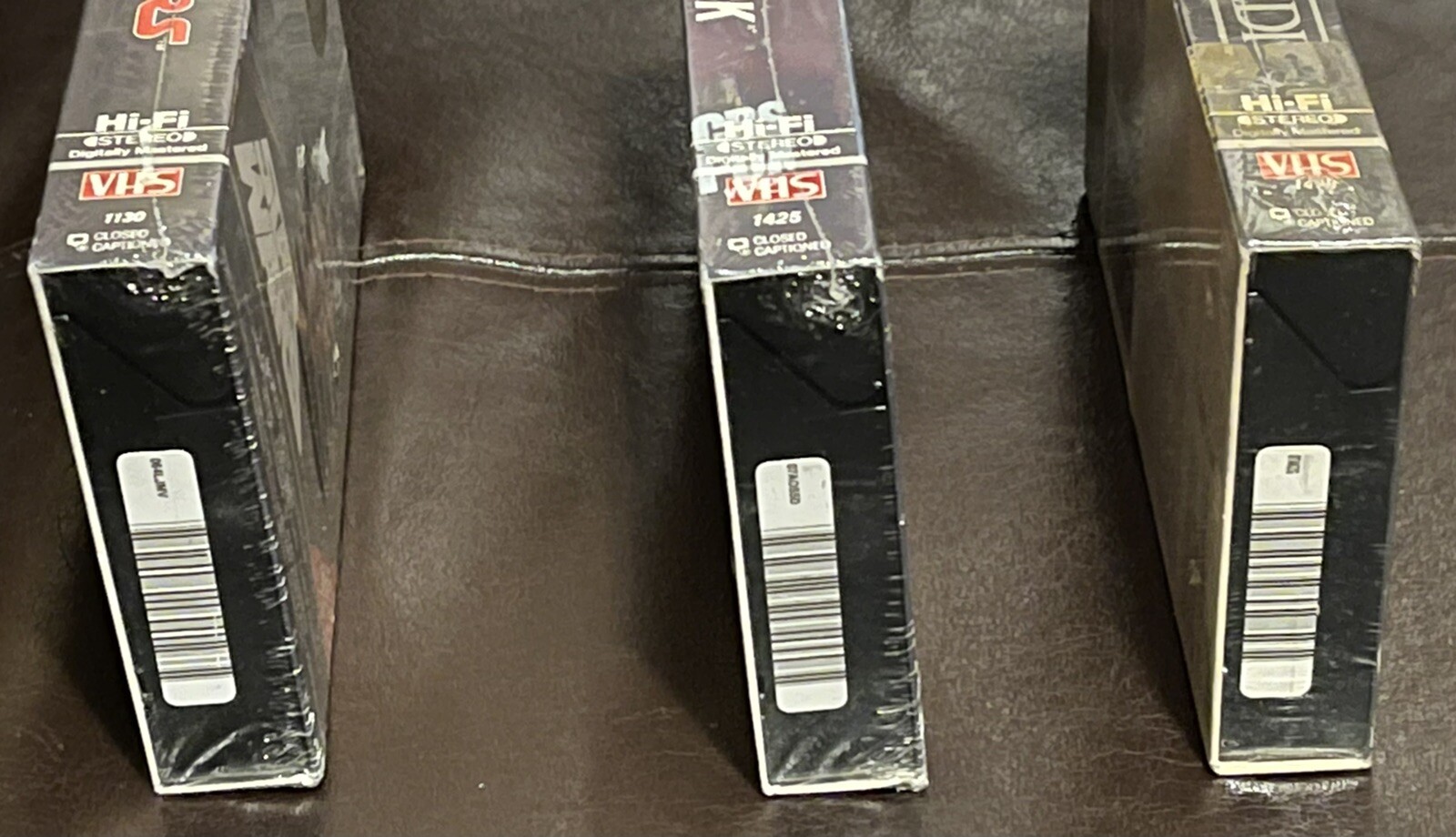 VHS - STAR WARS ESB AND ROTJ - VHS - RED LABEL - FACTORY SEALED ...