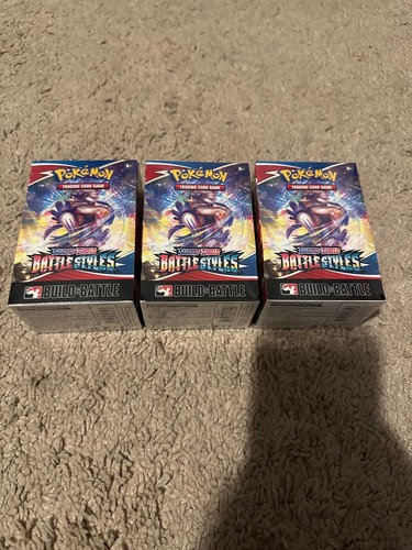 Pokemon TCG Sword & Shield - Battle Styles Build & Battle Box for sale ...