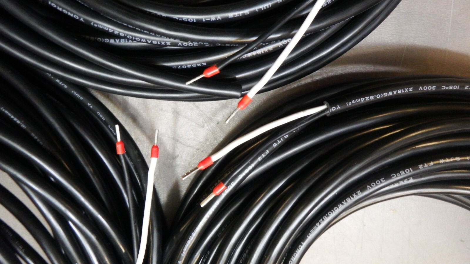 Pentair Power Cord for LED Pool Lights ~65FT Long Cable 2x18 AWG 300V ...