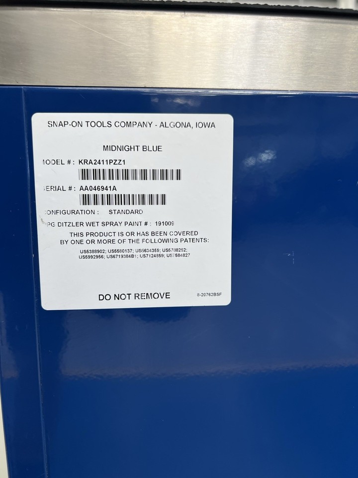 Limited Edition Repsol Honda Snap On Tool Box 55” With Stainless Steel ...