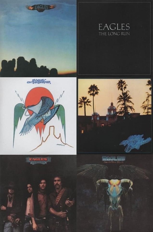 Eagles – The Studio Albums 1972-1979 6 CD Box Set - NEW | eBay