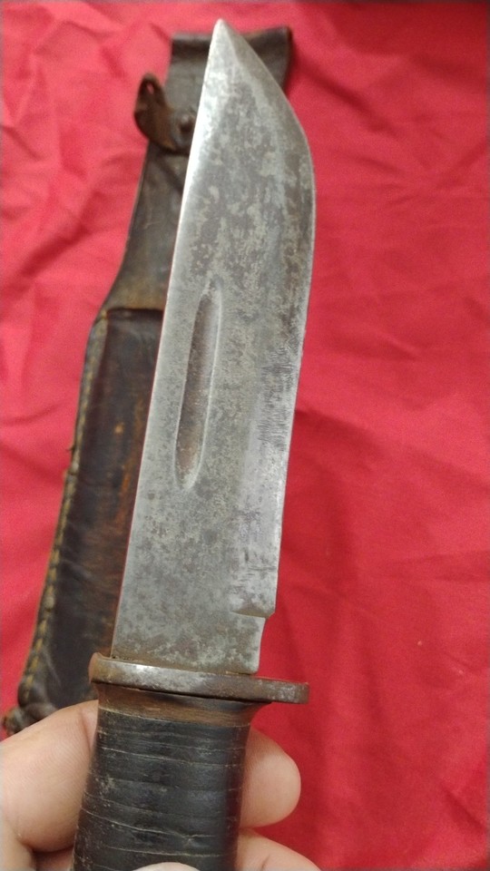 Cattaraugus 225Q Quartermaster WW2 Knife with scabbard | eBay