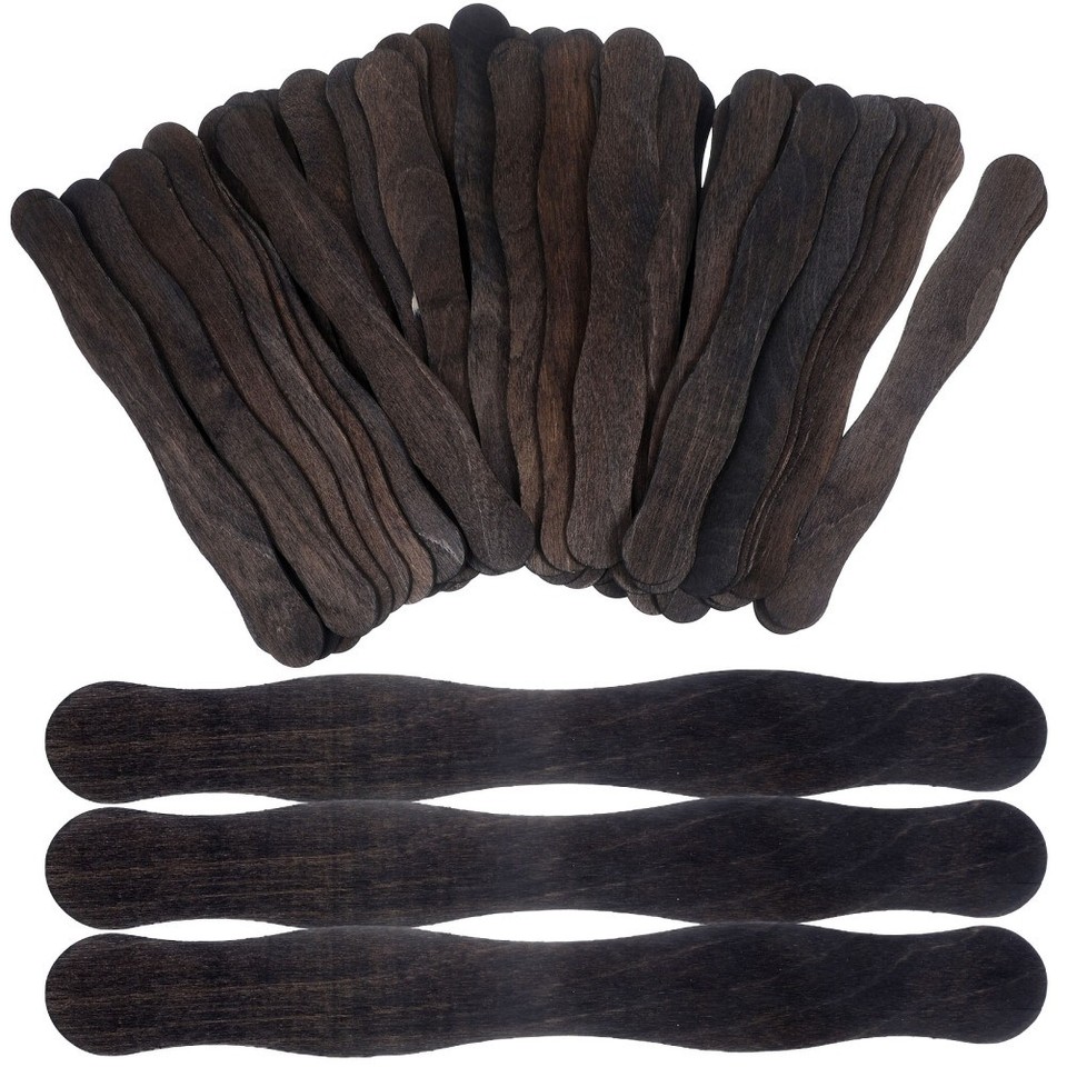 50PCS DIY Popsicle Stick Wedding Program Paint Mixing Crafts Decor ...