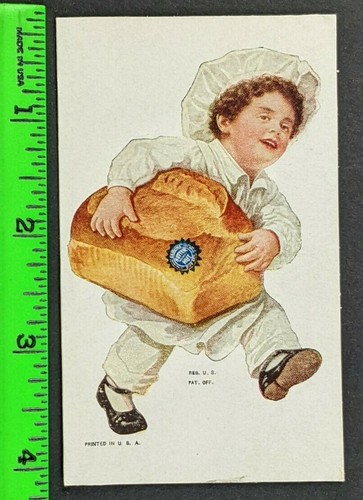 Vintage 1920s Butter Nut Bread Little Chef Outfit Hat Boy Baker Loaf ...