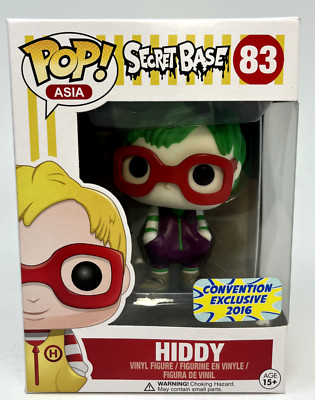 Funko POP Asia Secret Base #83 Hiddy Vinyl Figure (15+) CONV EXCL ...