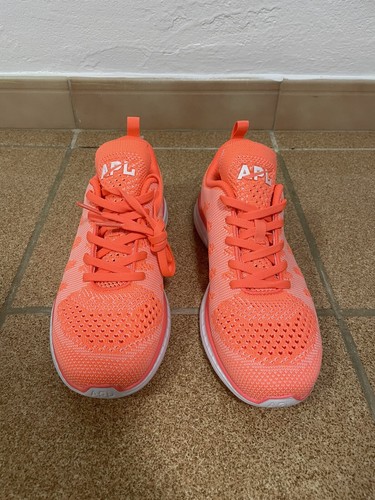 APL women’s Techloom Pro sneakers Size: 7.5 Neon Melon/white | eBay