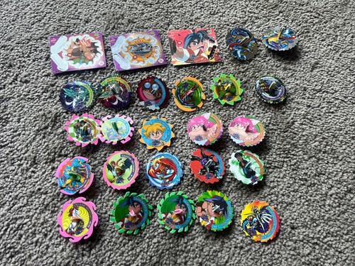 Beyblade Tazo Topz And Mega Tazo Topz - Lot Of 36 | eBay
