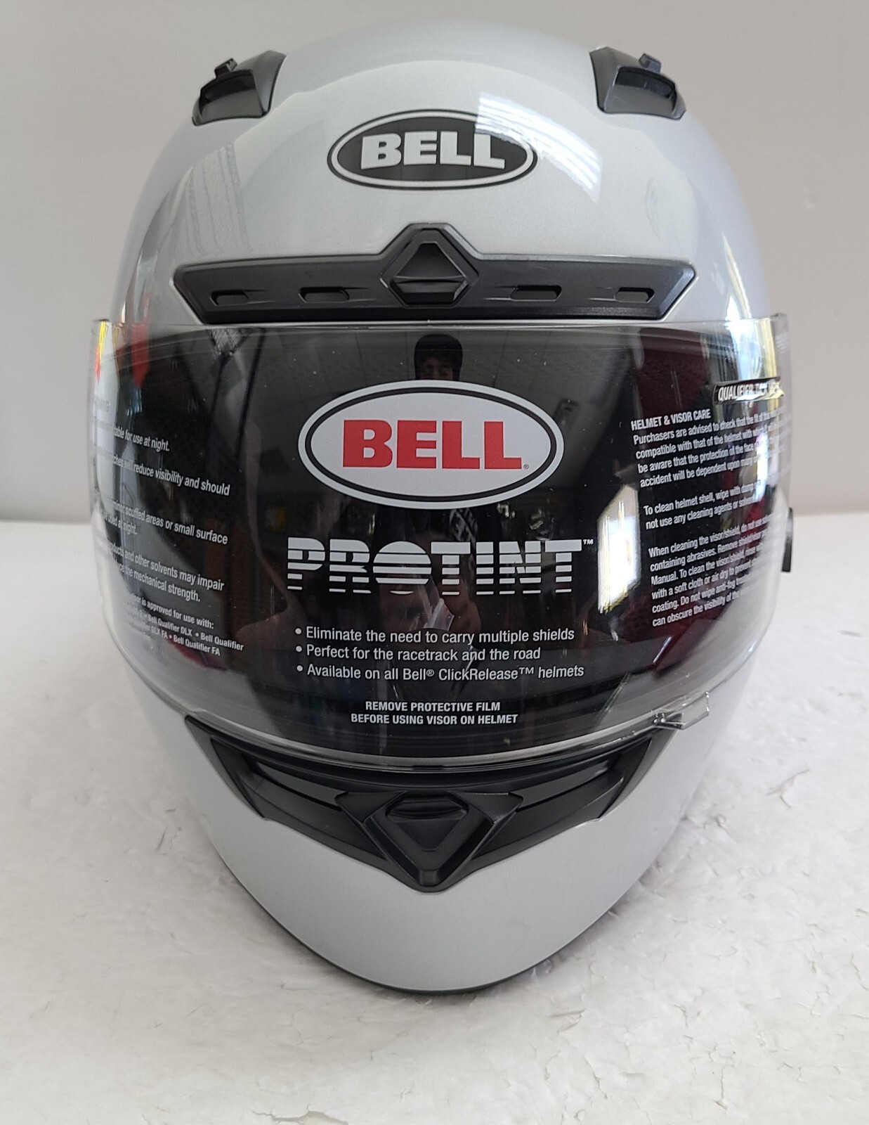 Bell Qualifier DLX MIPS Motorcycle Helmet Ace 4 Gloss Gray/Charcoal ...
