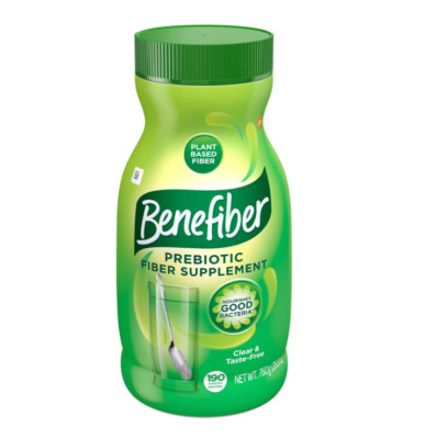 Benefiber Prebiotic Fiber Supplement, 190 Servings Largest Size, Fast ...