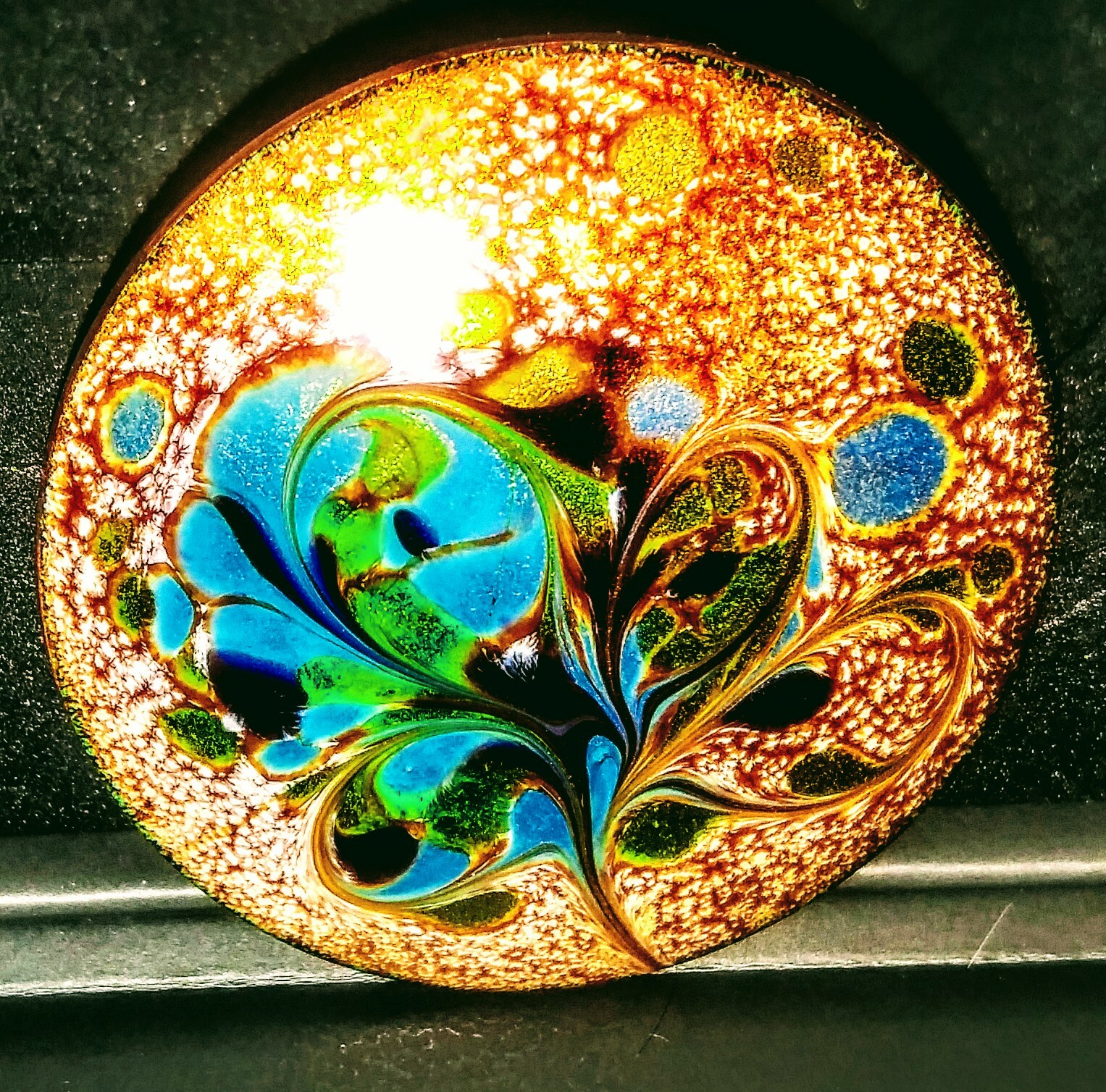 Antique Vintage Signed Inga Carlson Pin Brooch FREE S… - Gem