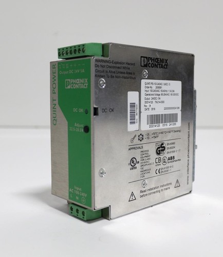 Phoenix Contact QUINTPS100240AC5, 2938581 QUINT-PS-100-240AC/5 Power ...