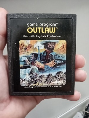 Outlaw (Atari Game Program, 1978) Cartridge Only | eBay