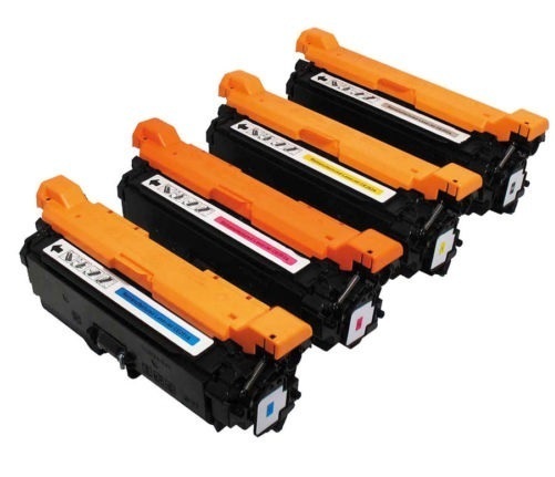 4 x Toner for HP Color Laserjet CM4540 CP4525n CP4525dn Comp. 648A ...