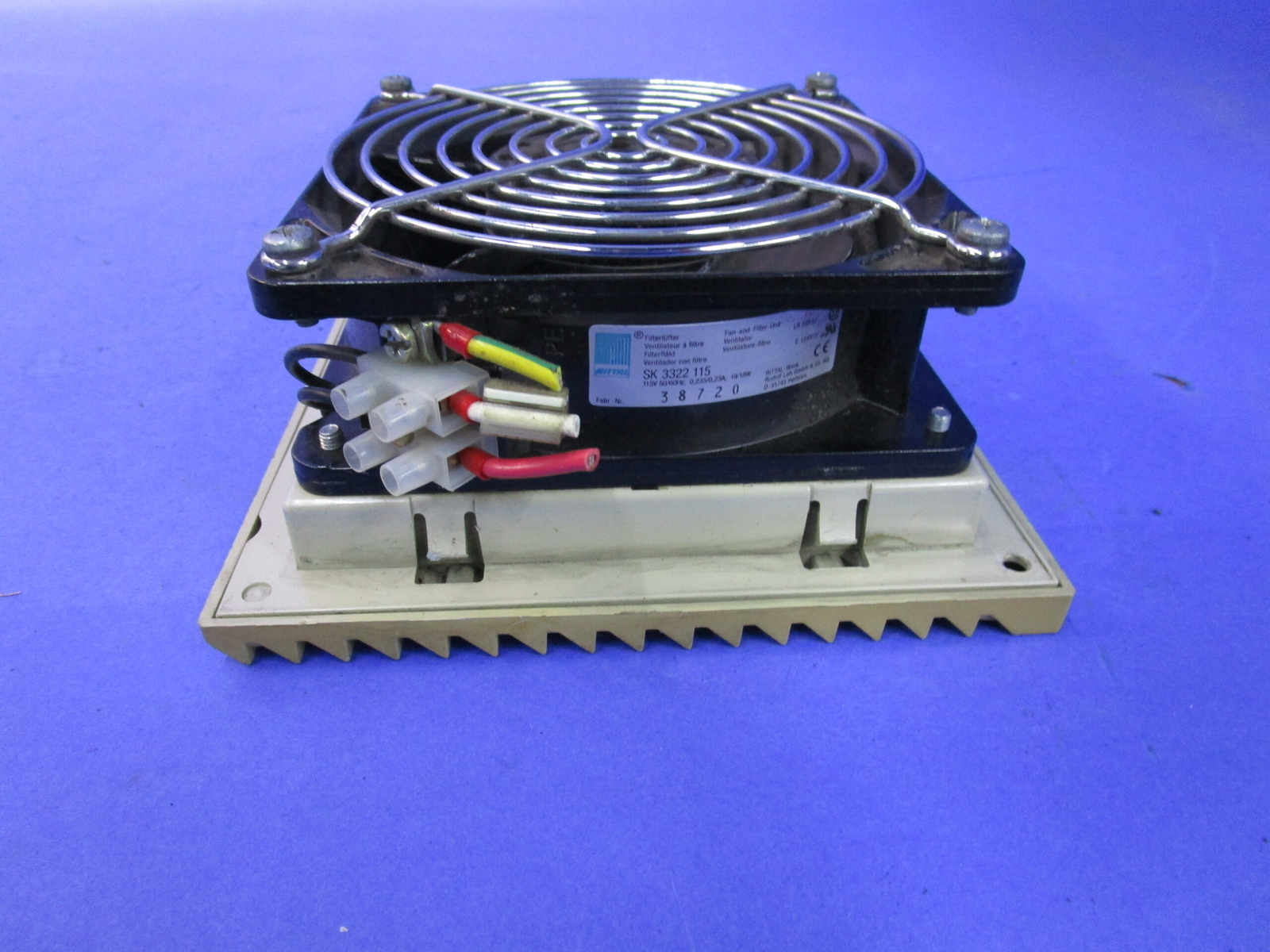 RITTAL CABINET COOLING FAN WITH FILTER HOUSING SK3322115 0.235-0.23A ...