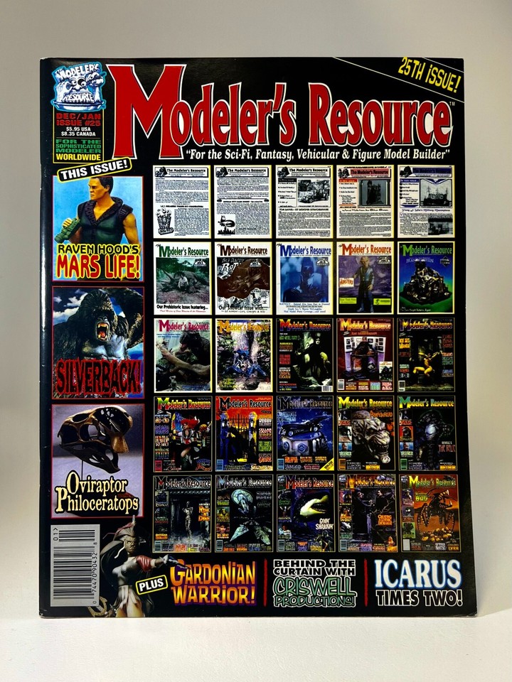 Modeler's Resource, #25, Modeler's Resource Dec-Jan 1999-2000 & (GB0093 ...