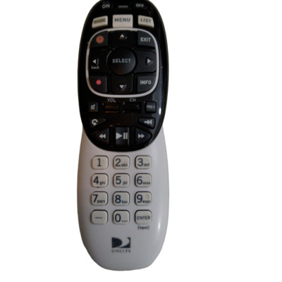 DirectTV RC71 Genie Remote Control White And Black Universal Ergonomic ...