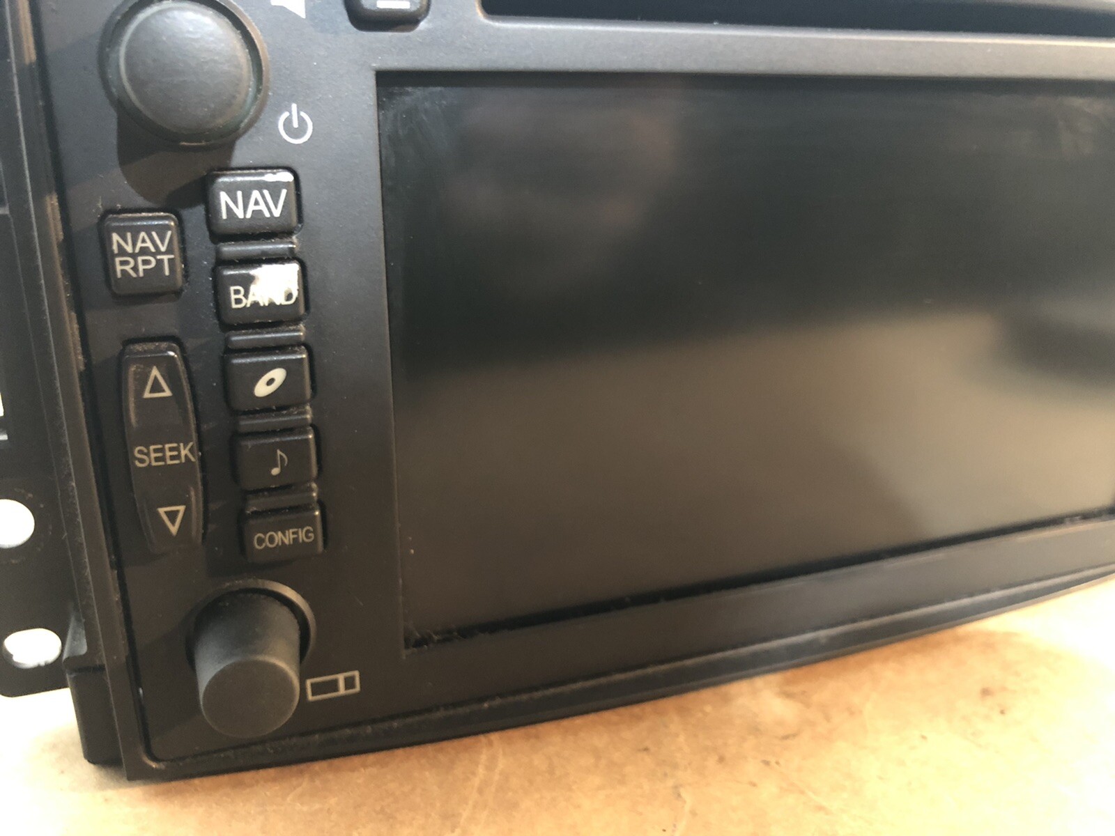 SAAB Navigation GPS LCD Display Radio Stereo CD Player 25845961 Touch ...