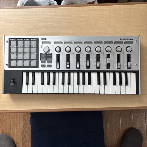 KORG MC-1 microKONTROL MIDI Studio Controller 37-Key Silver Digital ...