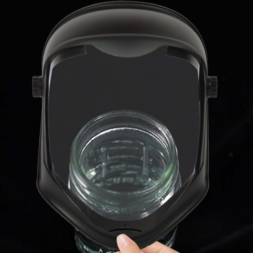 Polycarbonate Visor Kit Clear Helmet Welding Face Shield Safety ...