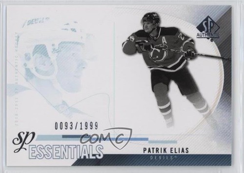 2010-11 SP Authentic SP Essentials /1999 Patrik Elias #158 | eBay