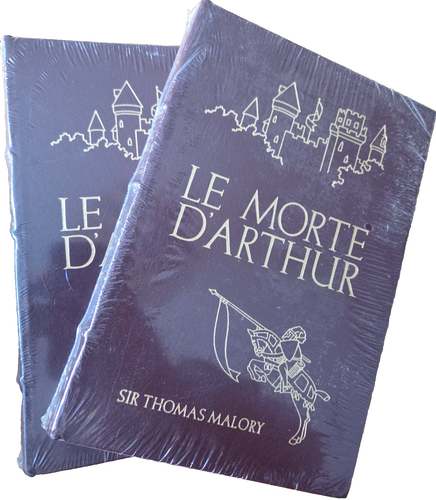 Le Morte D'Arthur by Sir Thomas Mallory Vol 1 & 2 - Easton Press - New ...