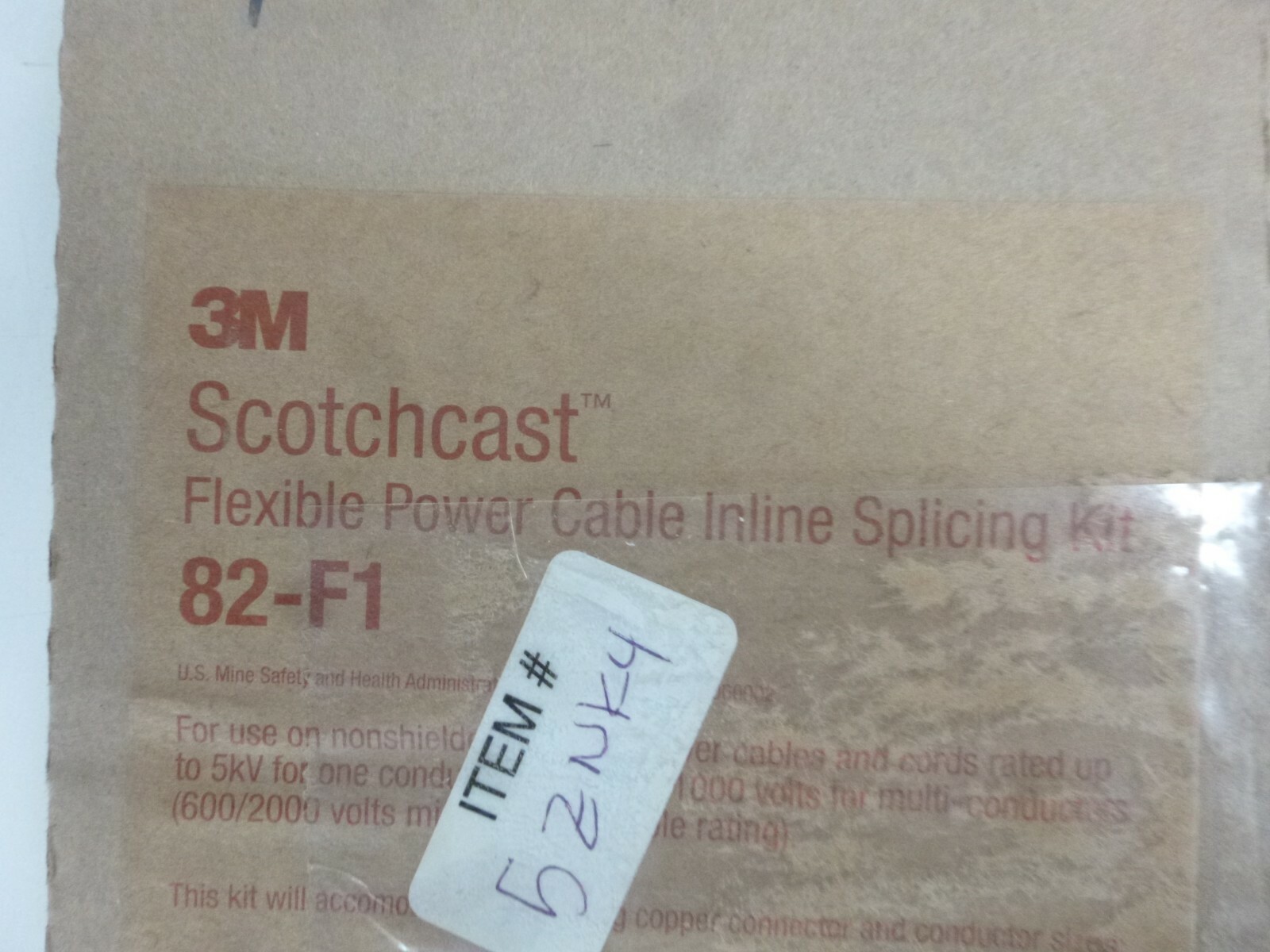 NEW!! Resin Compound Splice Kit, 6 to 1/0 AWG Wire Range, 8.0" Overall ...