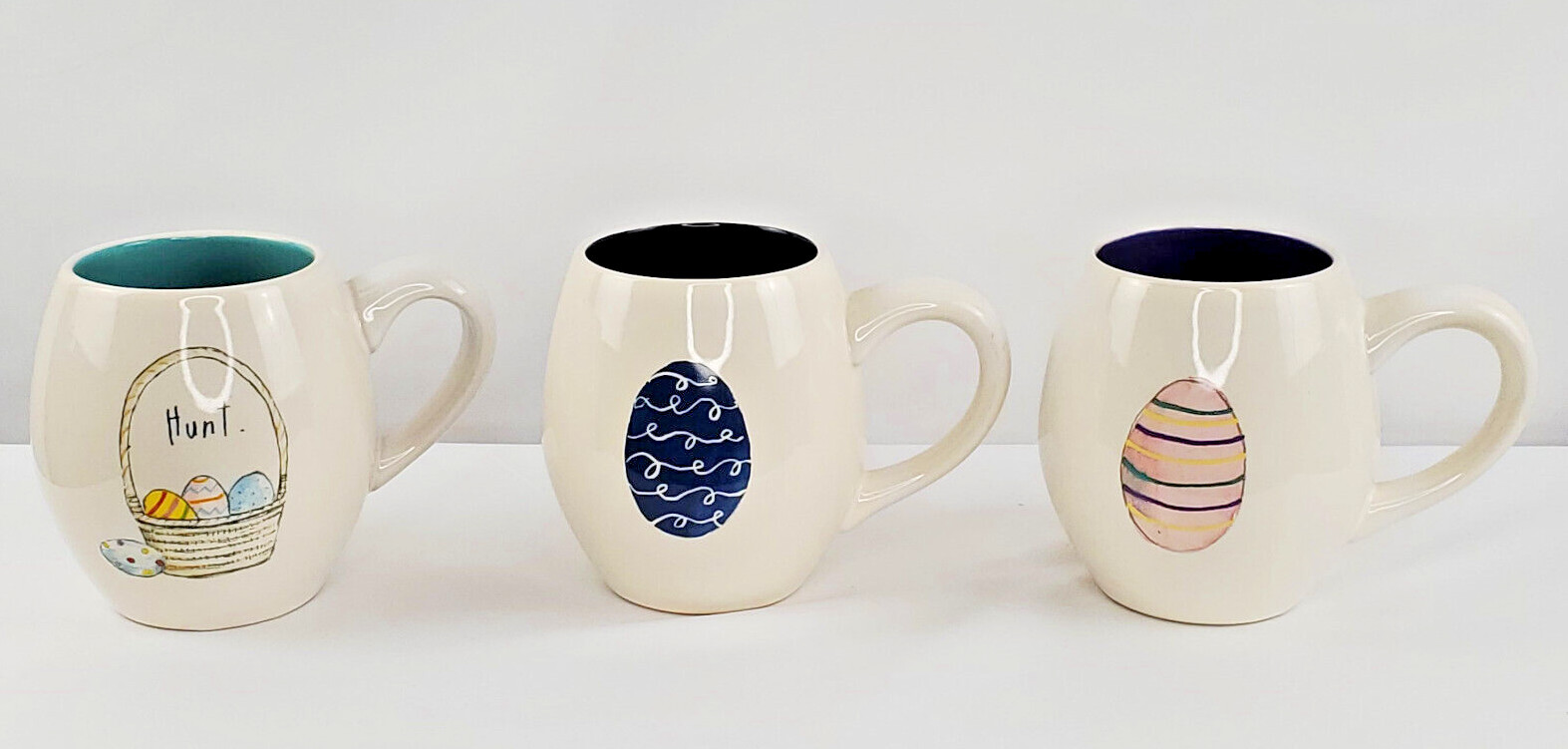 BRAND NEW ~ RAE DUNN ~ 18 fl oz Ceramic Easter Egg / Basket Mug ~ YOU ...