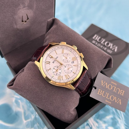 Bulova 97B169 Men's Classic Watch - Brown for sale online | eBay