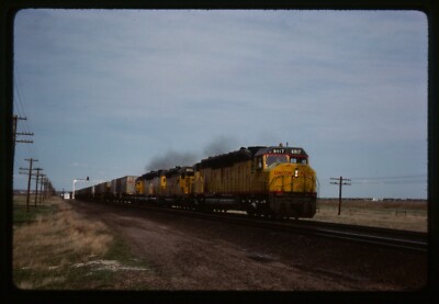 Railroad Slide - Union Pacific #6917 DD40 Locomotive 1977 Corlett ...