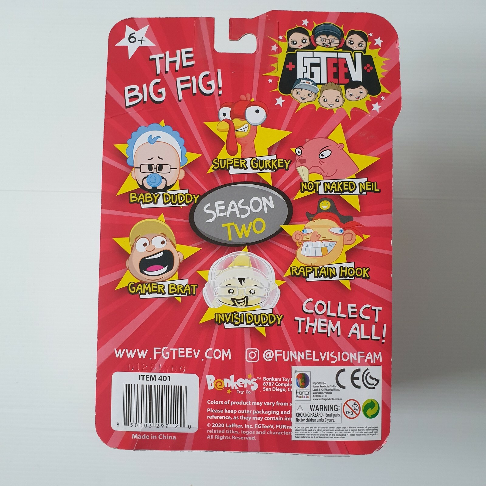 NEW FgTeeV 6" Figure Season 2 The Big Fig Collectable Toy Not Naked ...