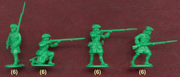 Zvezda 1/72 8049 Russian Infantry of Peter the Great (43 Figures, 12 ...