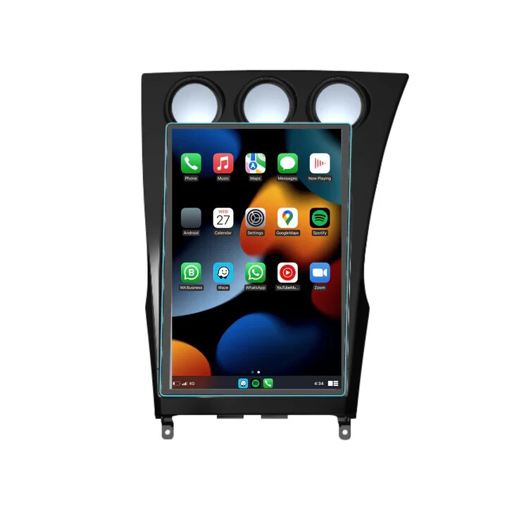 12.1 Inch Tesla Screen Android 13 For Nissan 350Z - 12.1" Tesla Style ...