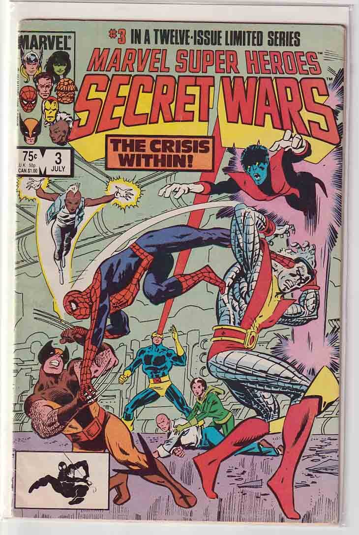 Marvel Super-Heroes Secret Wars #3 (1984) 1st Appearance Titania | eBay