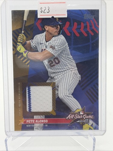 2025 Topps Update Series - All-Star Stitches Pete Alonso #AS-PA Gold ...