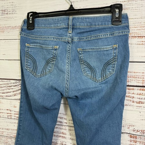 HOLLISTER jeans medium wash size 1s jean denim cropped ankle casual ...