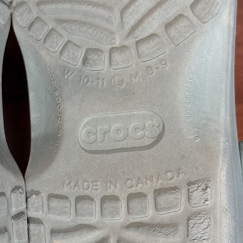 Crocs Classic Clog Comfortable Water Friendly Sage Green Woman’s 10-11 ...