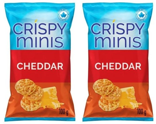 Quaker Crispy Minis Cheddar Flavor Brown Rice Chips, 100g (2 Pack) | eBay