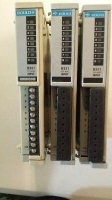 Gould Modicon B351 115 VAC Input Card | eBay