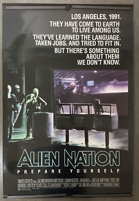 ALIEN NATION Original Movie Theater Film Poster, 1988, 27x40, Caan ...